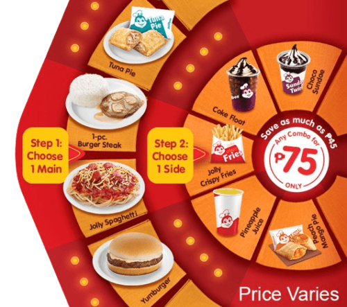 Mix and Match Jollibee Menu, Prices, Combos | September 2024