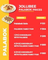Jollibee Palabok Prices In Philippines – Jollibee Menu